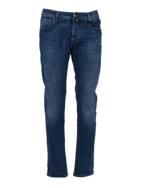 Jacob Cohen 5-pocket Nick Slim Fit Pants - Blu