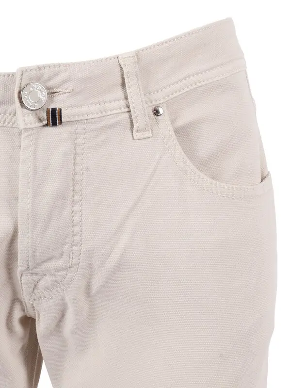 Jacob Cohen Slim Fit Pants - White