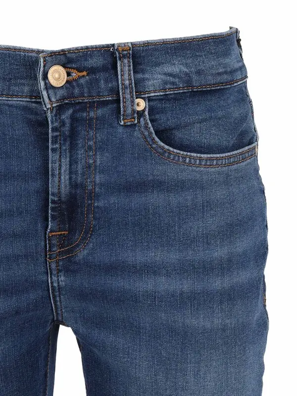 7 For All Mankind Relaxed Skinny Royalty Jeans - Blu