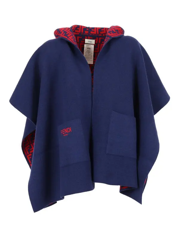 FENDI JR Ff Reversible Mantella