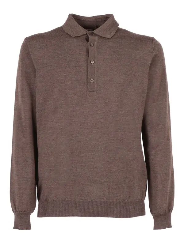 KANGRA Collared Button-up Polo Shirt