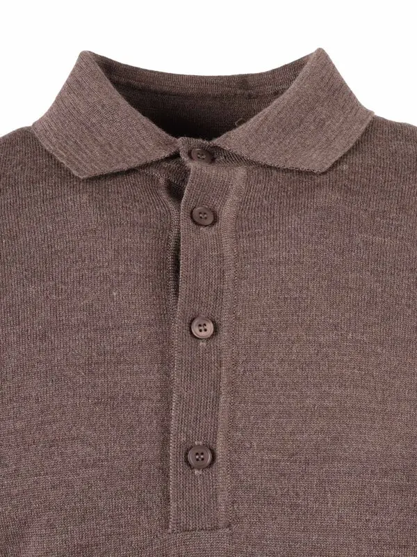 KANGRA Collared Button-up Polo Shirt