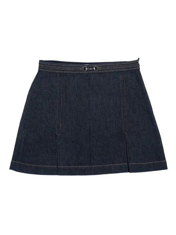 Gucci Denim Mini Skirt - Blu