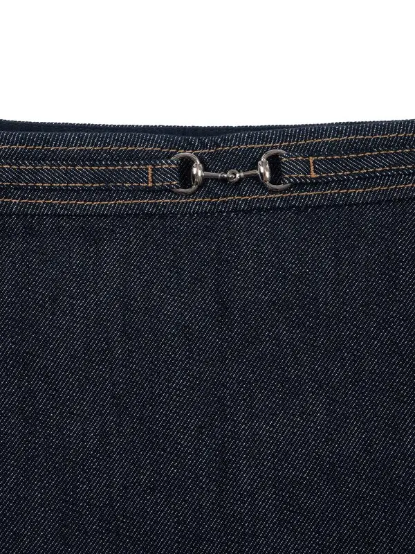 Gucci Denim Mini Skirt