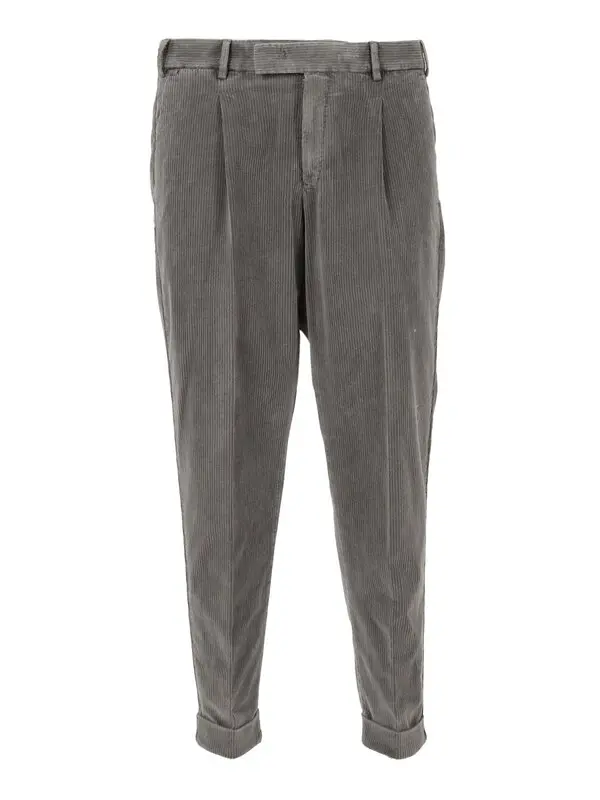 PT TORINO Pleated Trousers With Pocket Detail - Other