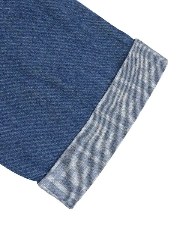 FENDI JR Light Denim Pantalone