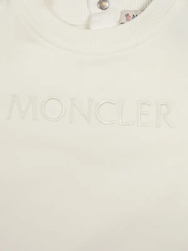 MONCLER BABY Natural Knitwear Clothing Ensemble