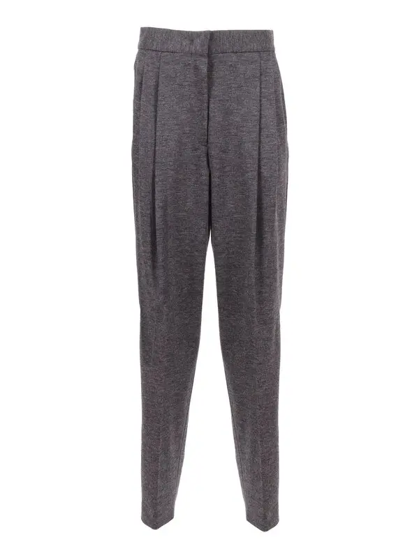 Fabiana Filippi Jersey Wool Trousers - Other