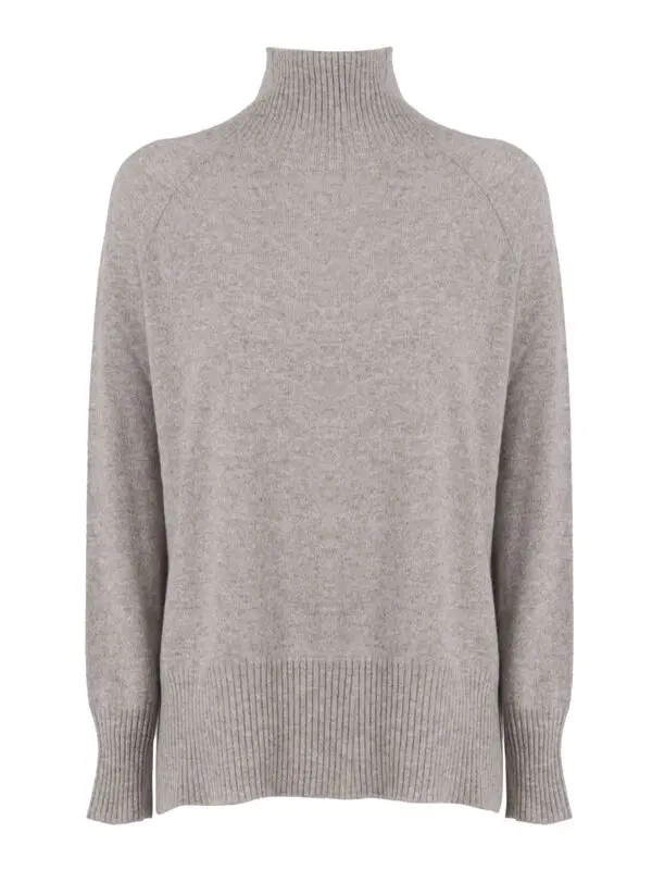 KANGRA Raglan Sleeve Sweater With Crater Neck - Other