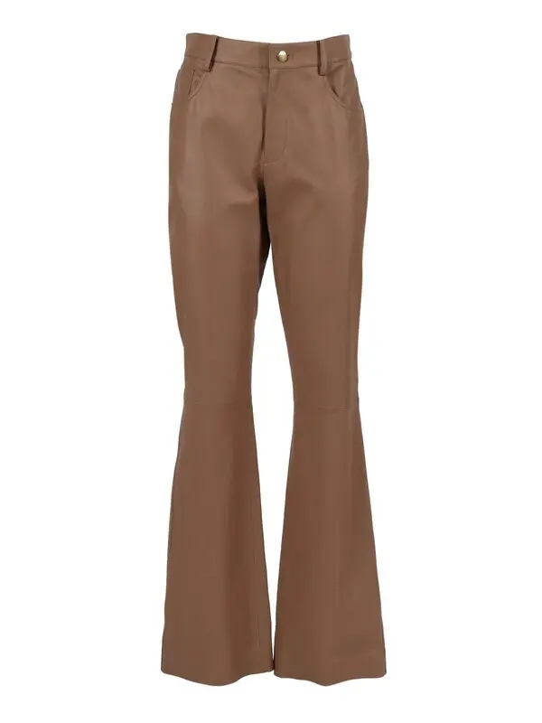 Fabiana Filippi Bootcut Slim Fit Nappa Pants