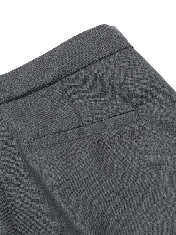 Gucci Plain Wool Trousers - Other
