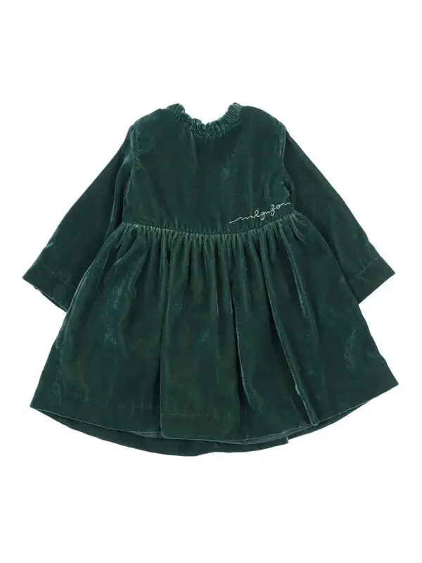 IL GUFO Long Sleeve Dress - Green