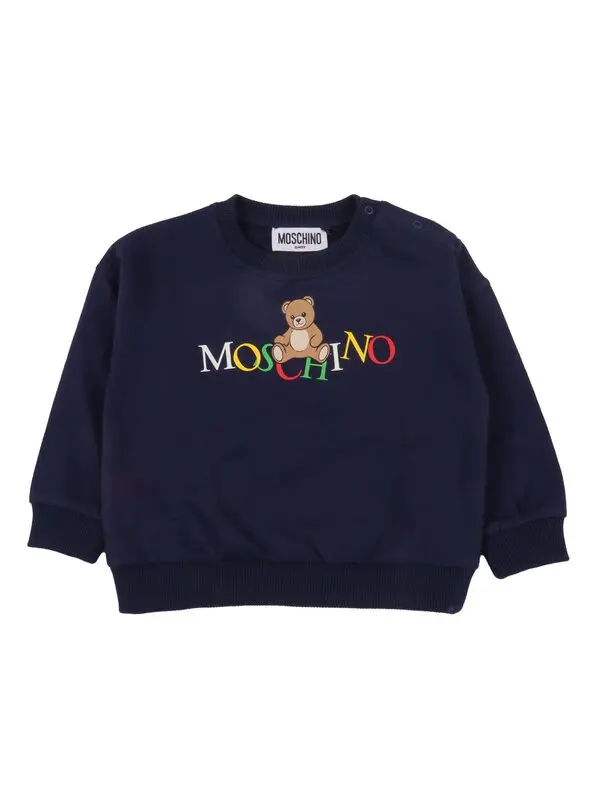 Moschino Crewneck Top - Blu