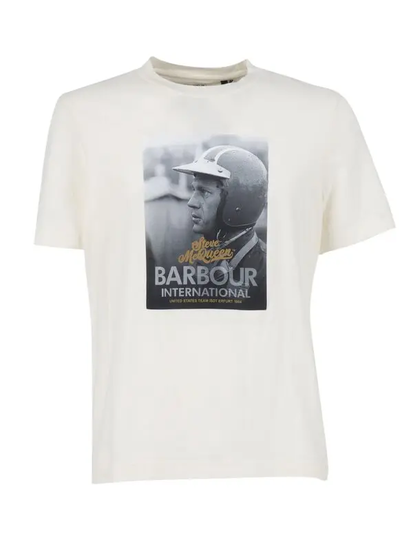 Barbour Port T-shirt - White
