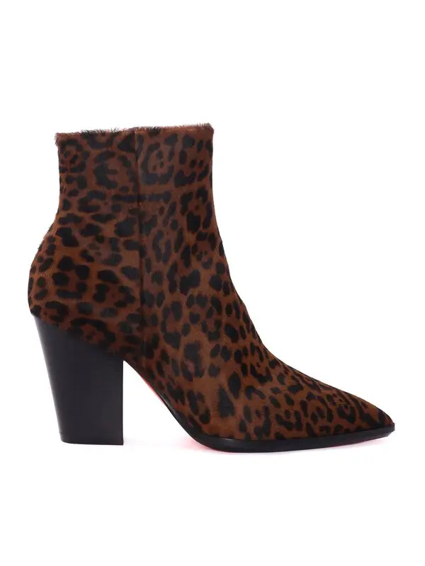 Santoni Basic Ankle Boot - Red