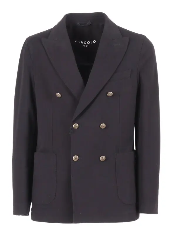 CIRCOLO 1901 Double-breasted Jacket - Red