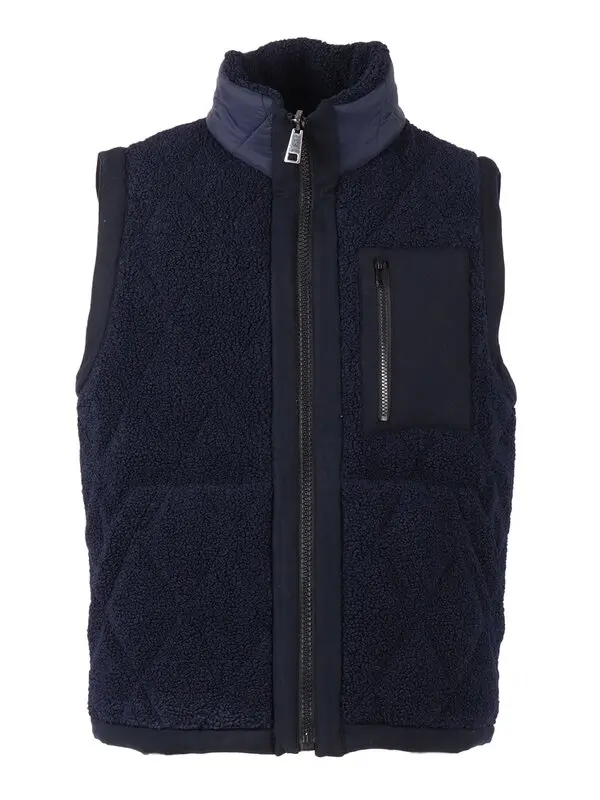 BALLANTYNE Double Face Vest - Blu