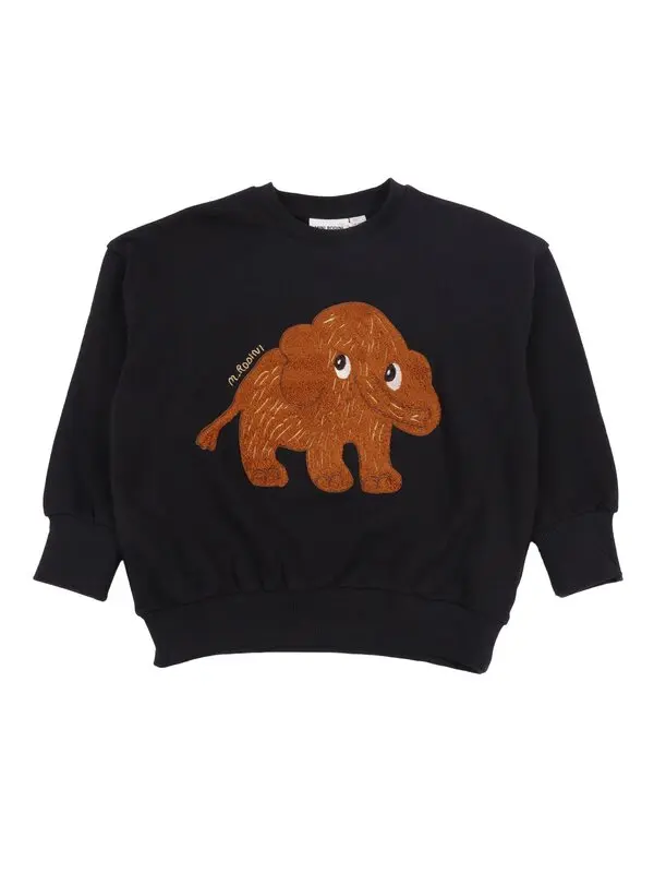 MINI RODINI Mammoth Chenille Sweatshirt - Red