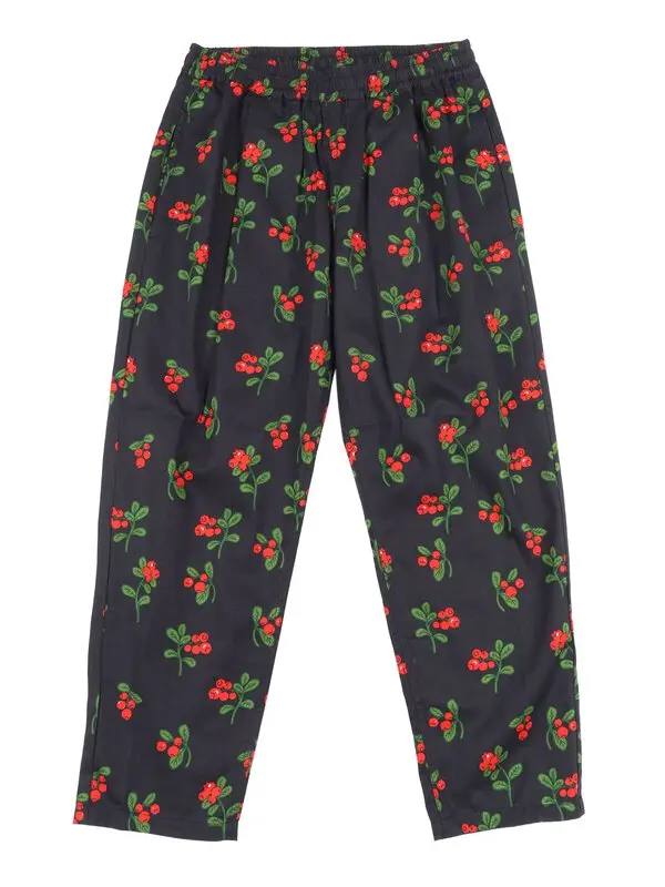 MINI RODINI Lingonberries Woven Trousers - Red