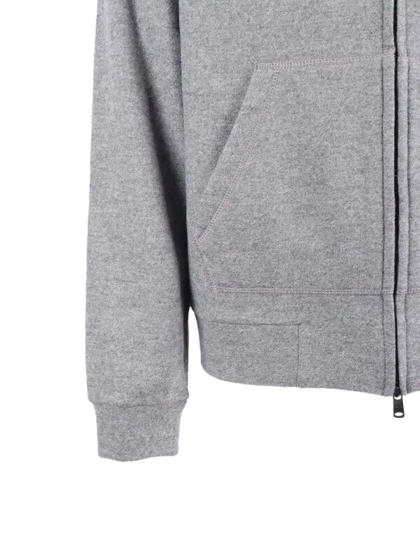 CIRCOLO 1901 Full Zip Wool Hoodie - Other
