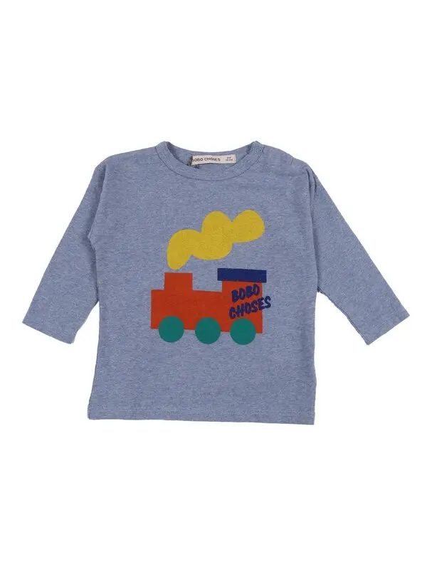 BOBO CHOSES Bobo Choo Choo T-shirt - Blue