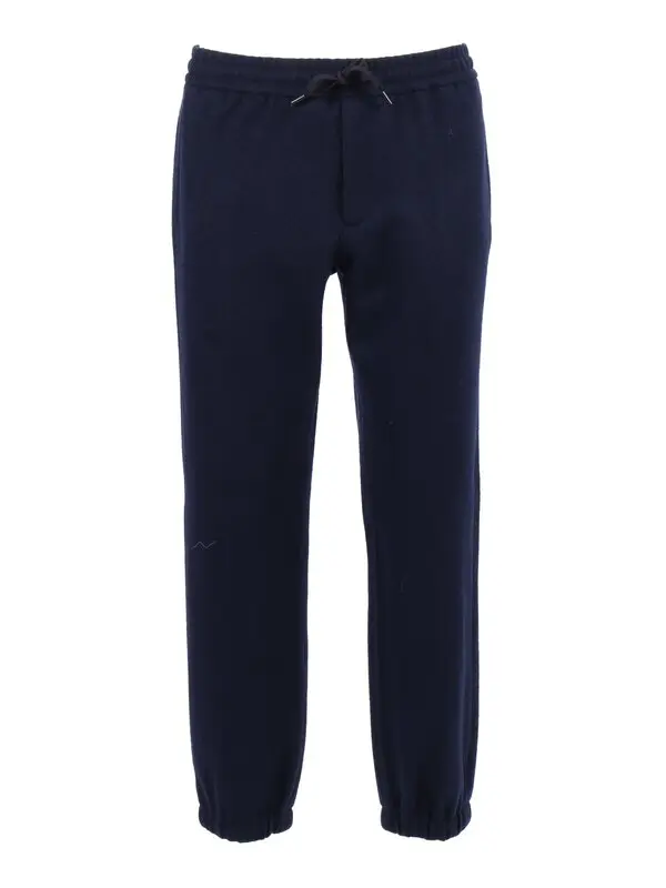 CIRCOLO 1901 Cuffed Wool Trousers - Blu