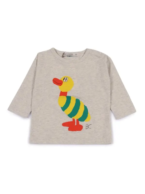 BOBO CHOSES Striped Duck T-shirt - Other