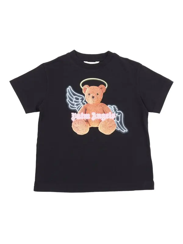 Palm Angels Pa Bear Angel T-shirt - Red