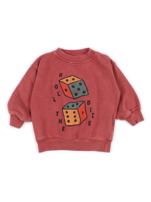 BOBO CHOSES Printed Sweatshirt - Red