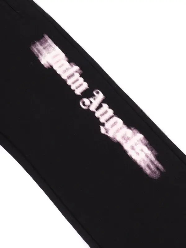 Palm Angels Blur Logo Sweatpants