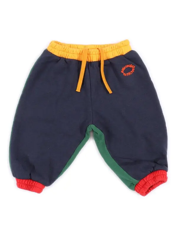 BOBO CHOSES Color Blocked Track Pants - Blu
