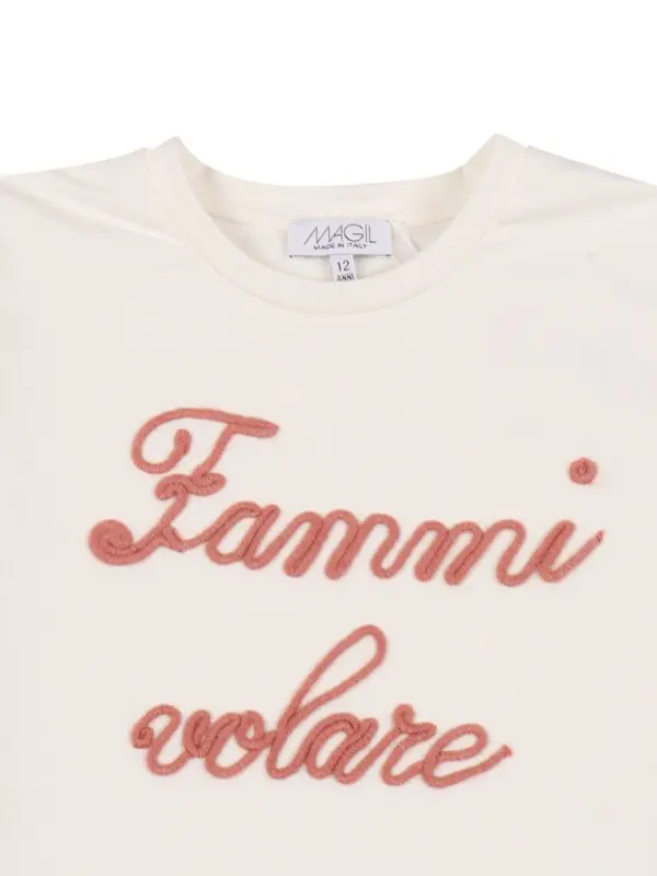 MAGIL Maglia Ricamo Fammi Volare