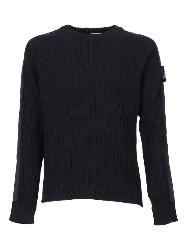 Premiata Ribbed Crewneck Top