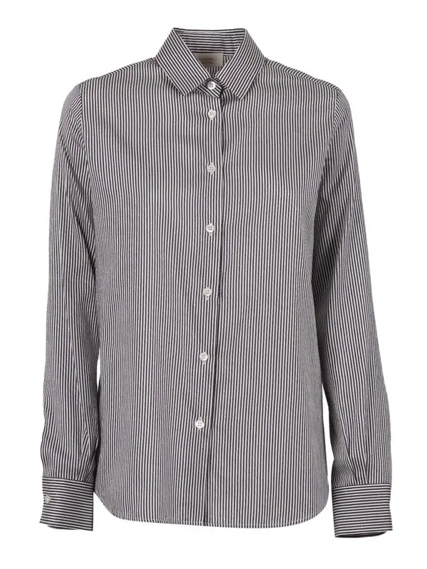 MAZZARELLI CAMICIE Striped Button Down Shirt