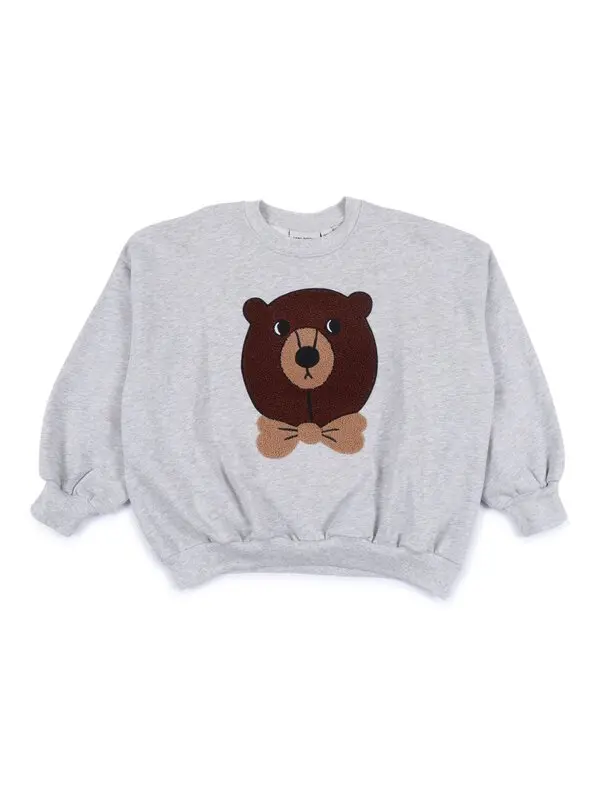 MINI RODINI Bear Chenille Sweatshirt - Other