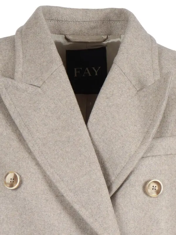 FAY Double Breasted Coat
