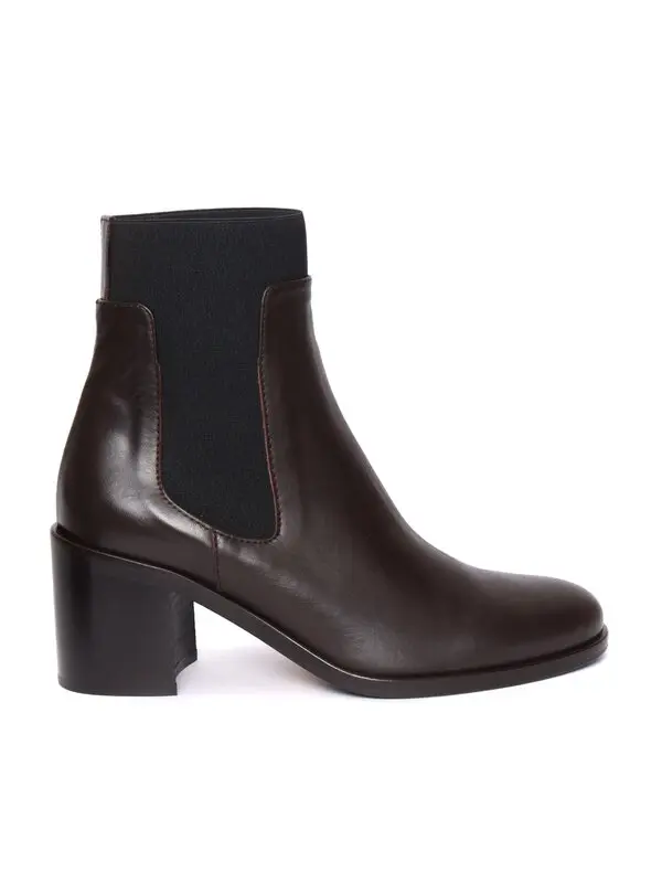 VIA ROMA 15 Elastic Ankle Boots - Red