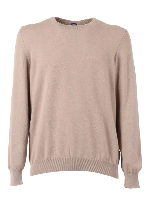 Fedeli Knitted Long Sleeve Crew Neck Sweater - Other