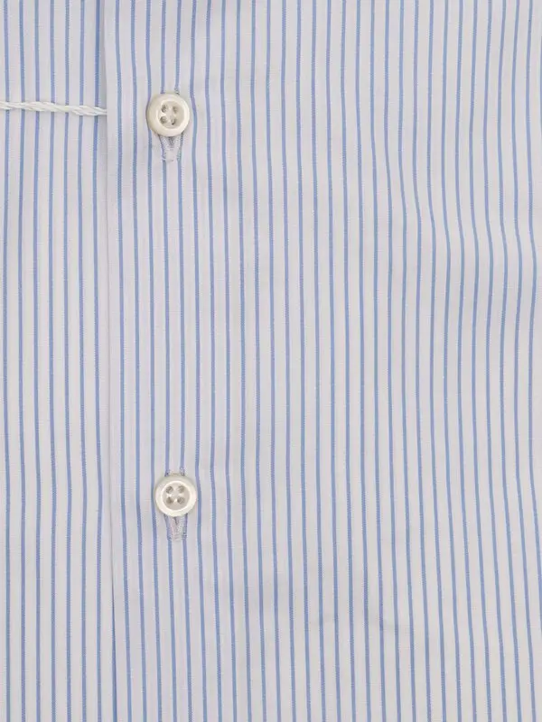 SARTORIA DEL CAMPO SONRISA Striped Dress Shirt