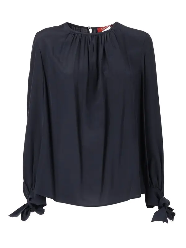 Max Mara Edotto Blouse - Blu