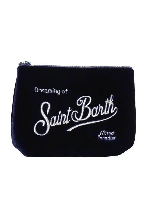 MC2 SAINT BARTH Aline Velvet-61 Emb - Blu