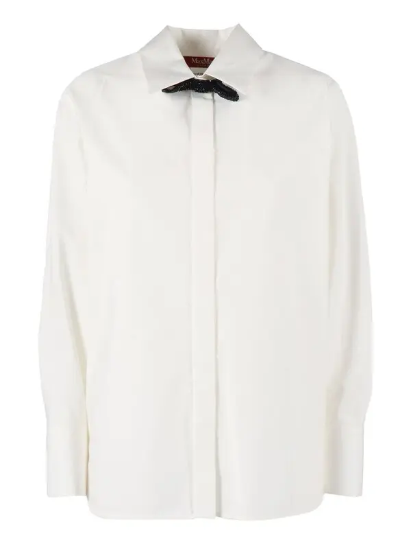 Max Mara Roll Shirt - White