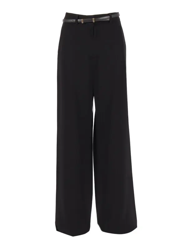 Max Mara Lungo Jez Trousers - Red