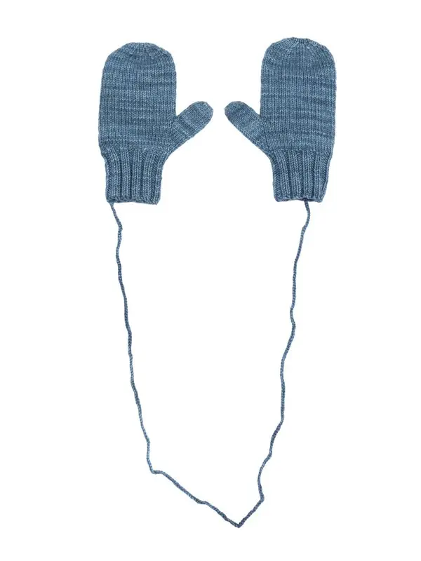 MISHA & PUFF Popcorn Mittens - Blu