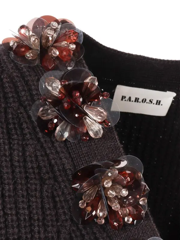 P.a.r.o.s.h Embroidered Cardigan