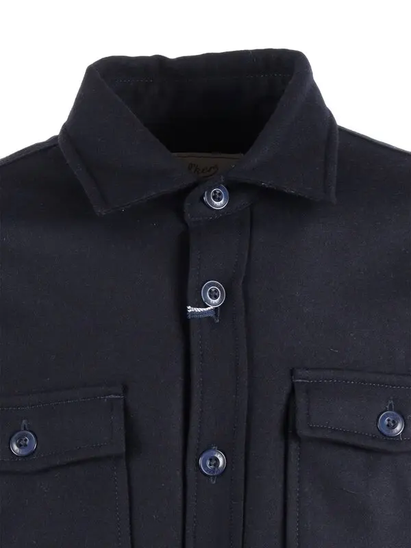 BLKER Wool Shirt Trapunta Hunter