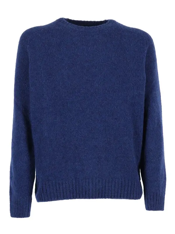 PHI FDL G.collo Manica A Martello Top - Blu