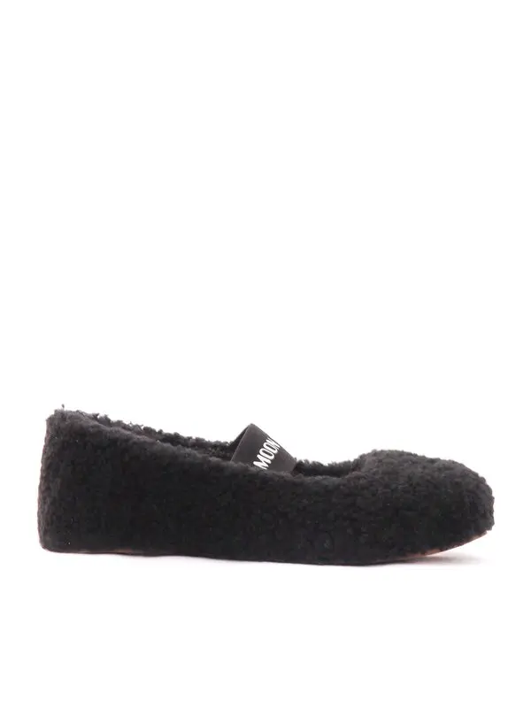 Moon Boot Ballerina Shearling - Red
