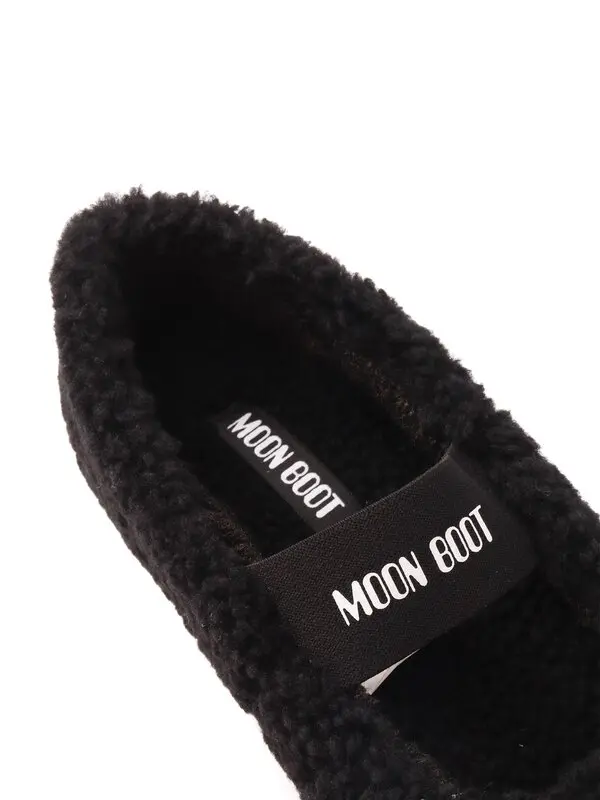 Moon Boot Ballerina Shearling - Red