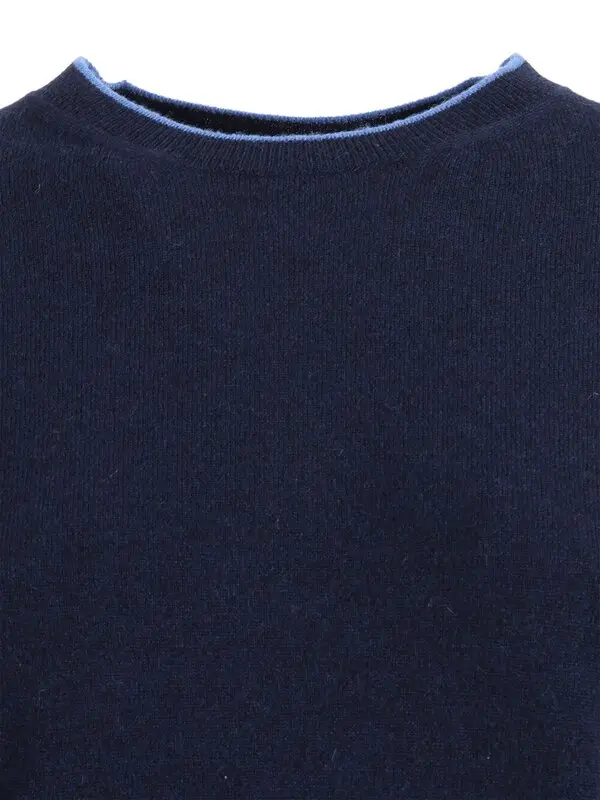 KANGRA Crew Neck With Contrast Trim